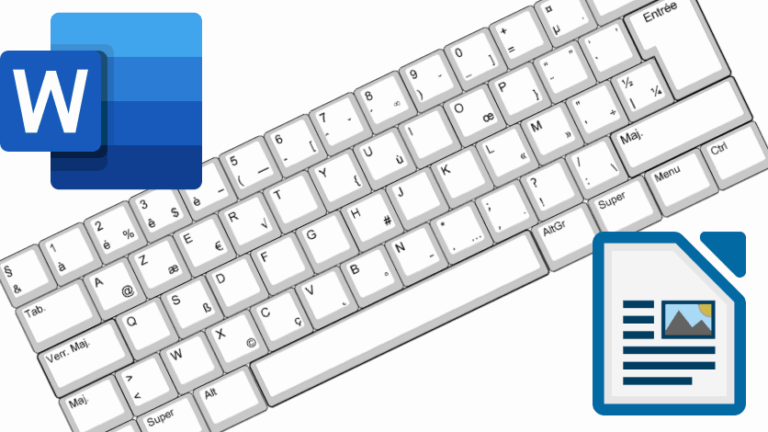 Comment utiliser les raccourcis clavier word