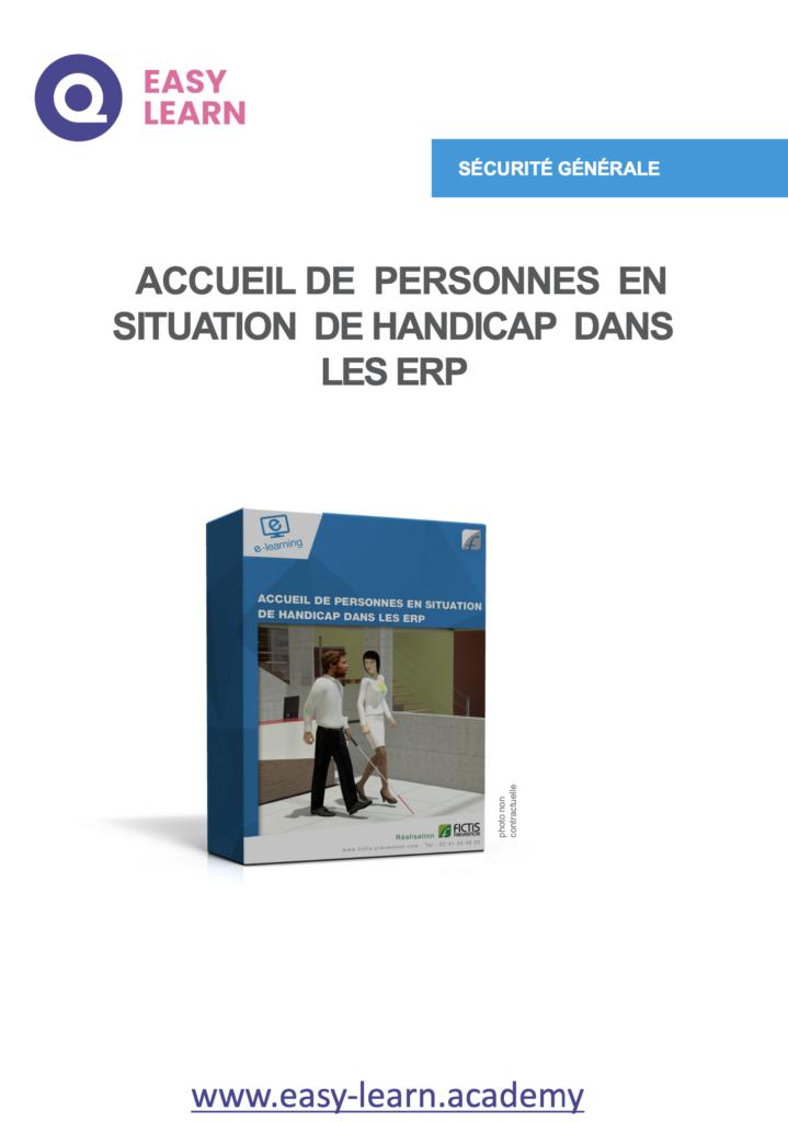 Formation accueil handicap ERP